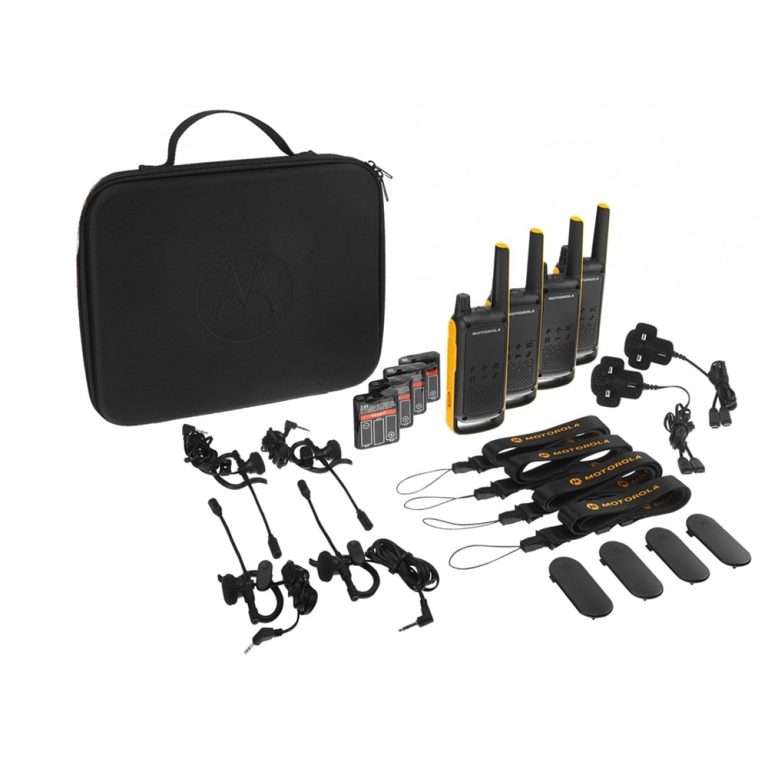 Motorola Talkabout T82 Extreme - QUAD Pack - 2wayradio